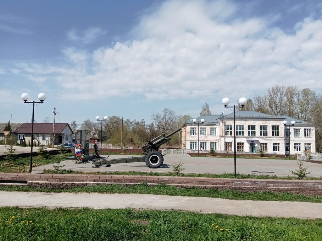 Anıt, heykel Воинам, павшим в годы Великой Отечественной войны, Nijegorodskaya oblastı, foto