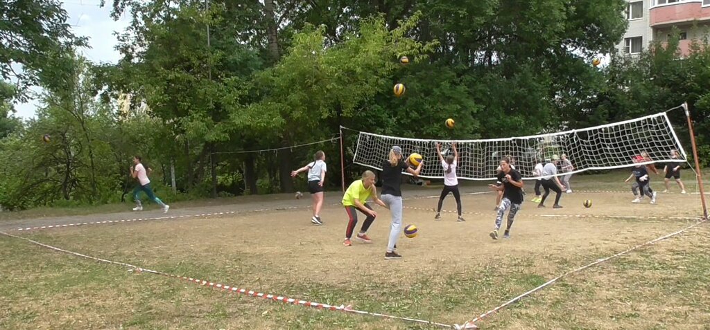 Spor alanı Волейбольная площадка, Vladimir, foto