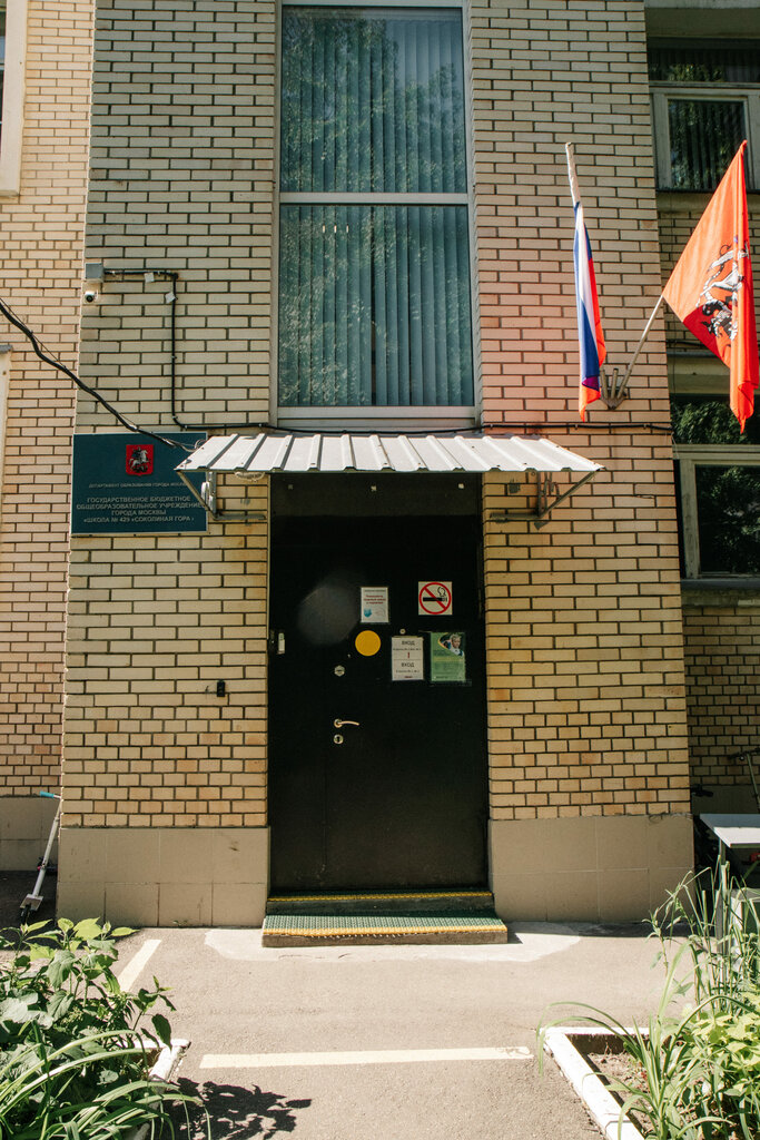 Anaokulları Школа № 429 Соколиная гора, дошкольное здание, Moskova, foto