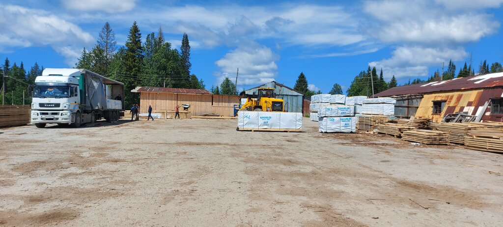 Ahşap endüstrisi Uralwood Export, Permski krayı, foto