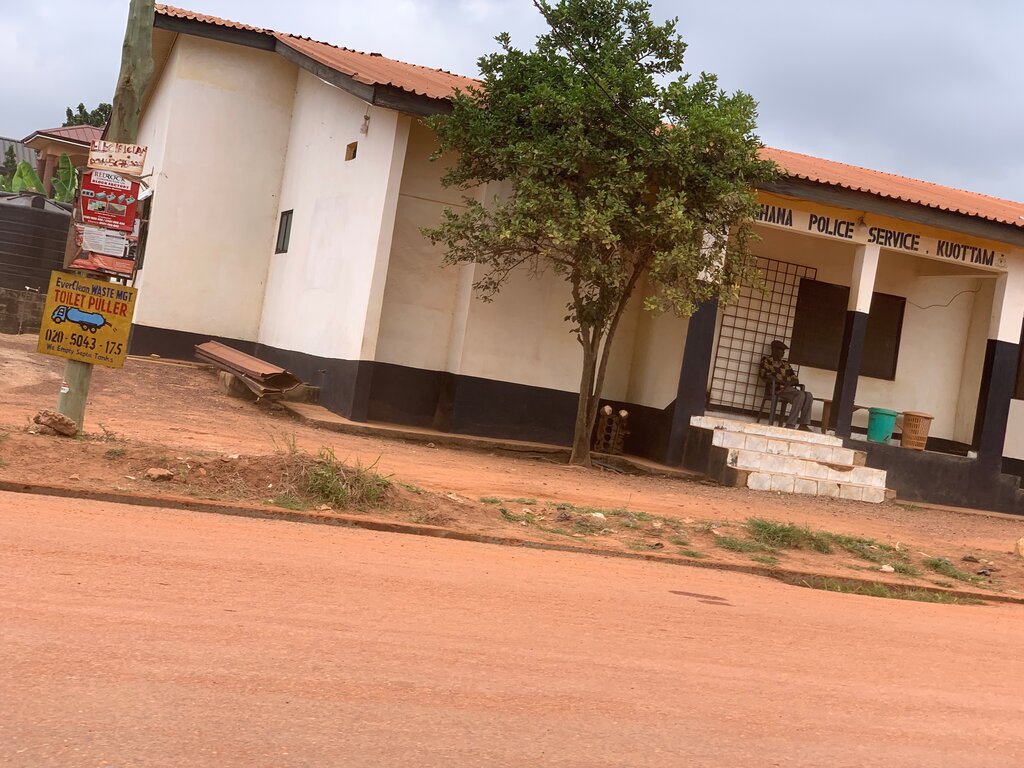 Polis merkezleri Ghana Police Service, Kuottam, Dünya, foto