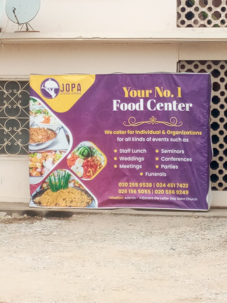 Hazır yemek teslim servisleri Jopa Catering Services, Dünya, foto