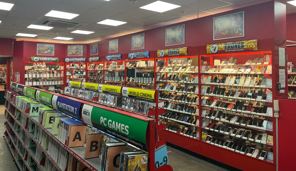 Cep telefonu ve aksesuarları satış mağazaları CeX, Liverpool, foto