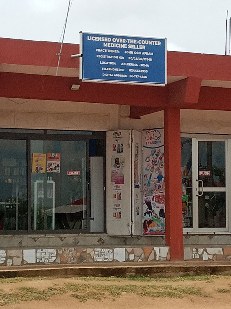 Eczaneler John osei Afram Pharmacy, Dünya, foto