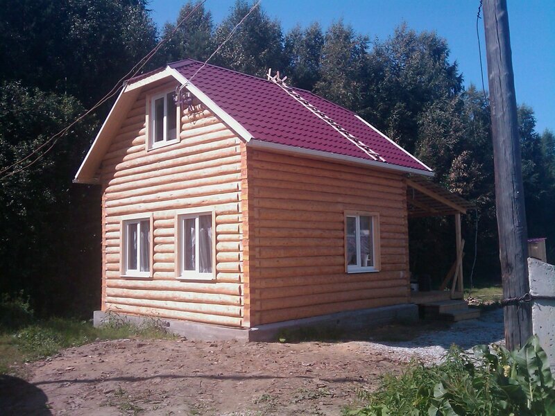 Hamam ve sauna inşaatı Srub-ekb. rf, Yekaterinburg, foto