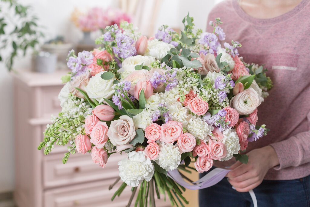 Çiçekçiler La Vie EN Rose, Moskova, foto