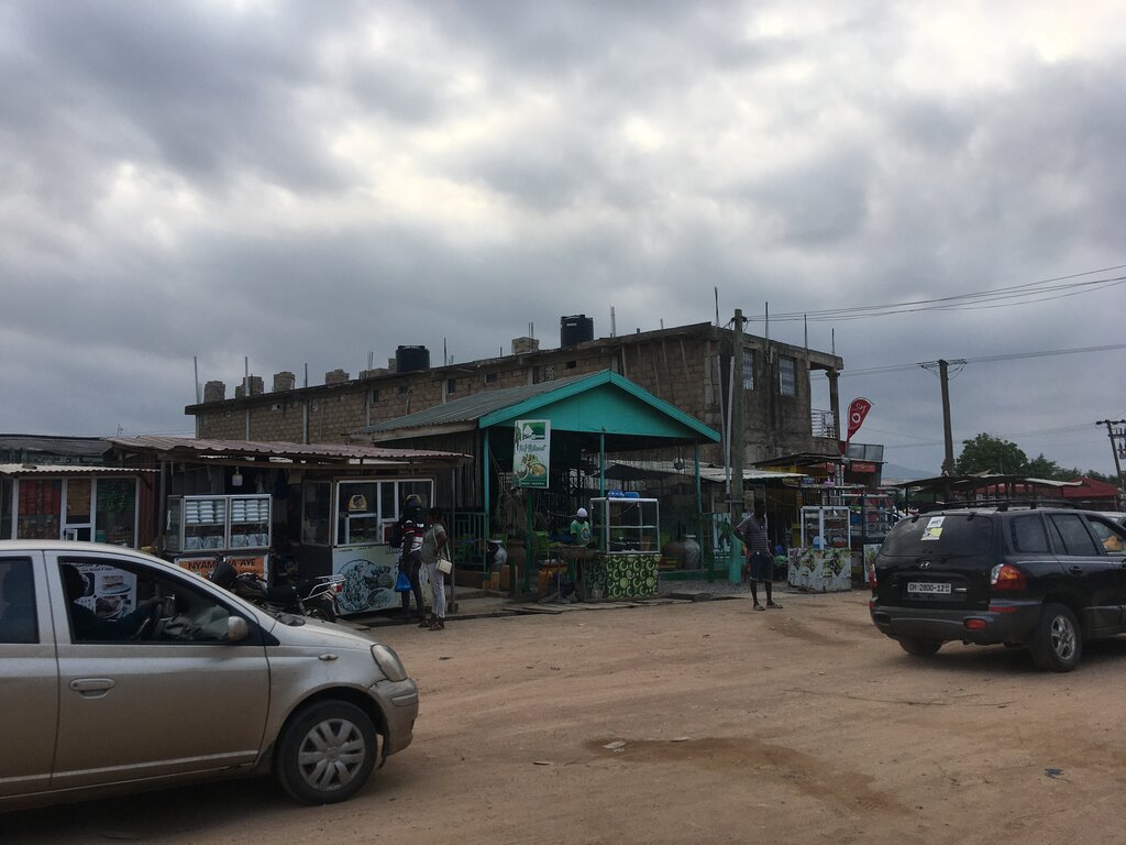 Kantin, yemekhane Nyame aye awie fast food, Dünya, foto