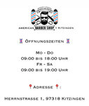 American Barber Shop Kitzingen (Herrnstraße No:1, Kitzingen), kuaförler  Kitzingen'dan