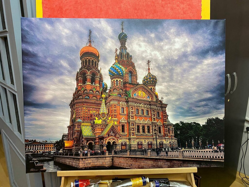 Dijital baskı PopHolst, Saint‑Petersburg, foto
