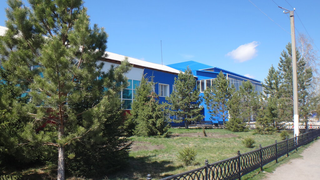 Çok amaçlı spor tesisleri MUDOD DYuSSh imeni Lovchikova N.V. Varnenskogo munitsipalnogo rayona, Çeliabinskaya oblastı, foto