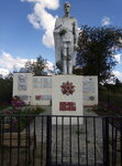 Героям Великой Отечественной войны 1941-1945 гг. (Tomsk Region, Kozhevnikovskiy rayon, selo Malinovka), anıt, heykel  Tomskaya oblastından