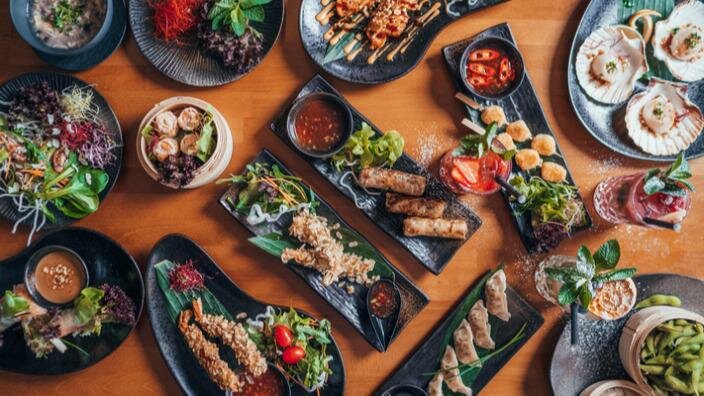 Suşi restoranı Lu-Bu Asian Fusion Kitchen, Nurnberg, foto