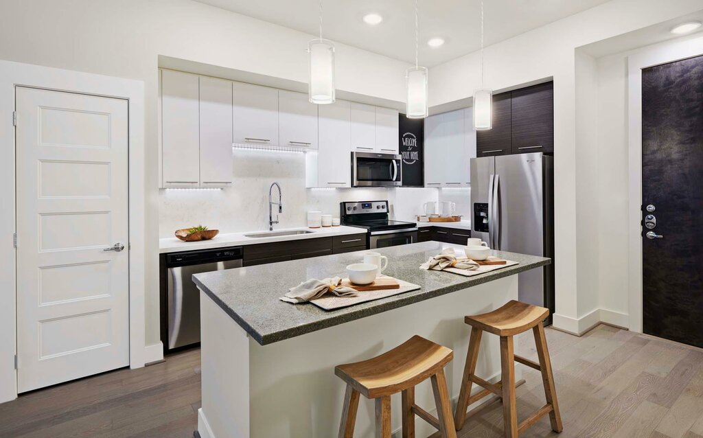 Emlak ofisi Camden McGowen Station Apartments, Houston, foto