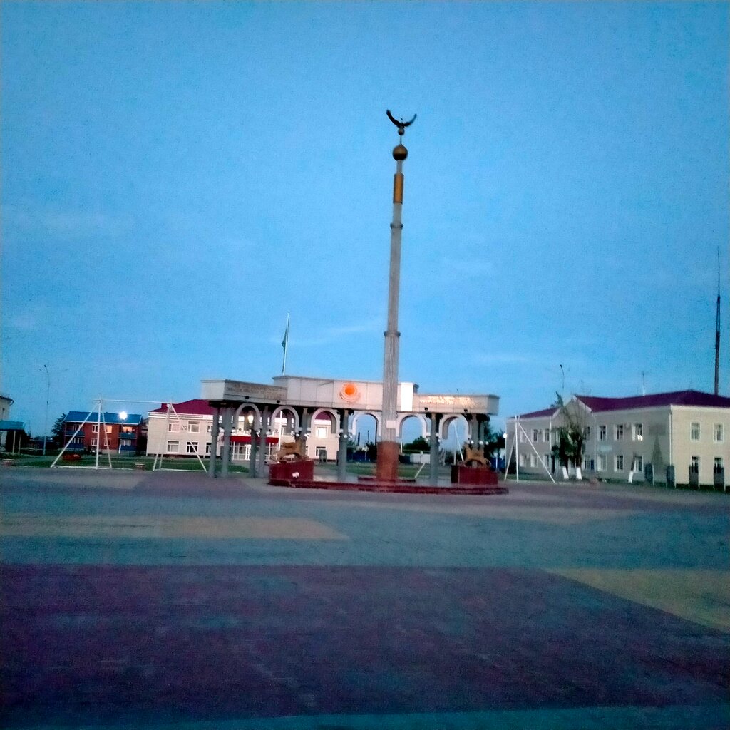 Turistik yerler Burkit, Kostanay eyaleti, foto