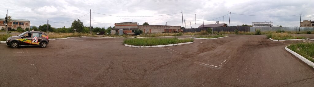 Ehliyet sınav alanı Площадка для вождения, Komsomolsk‑at‑Amur, foto