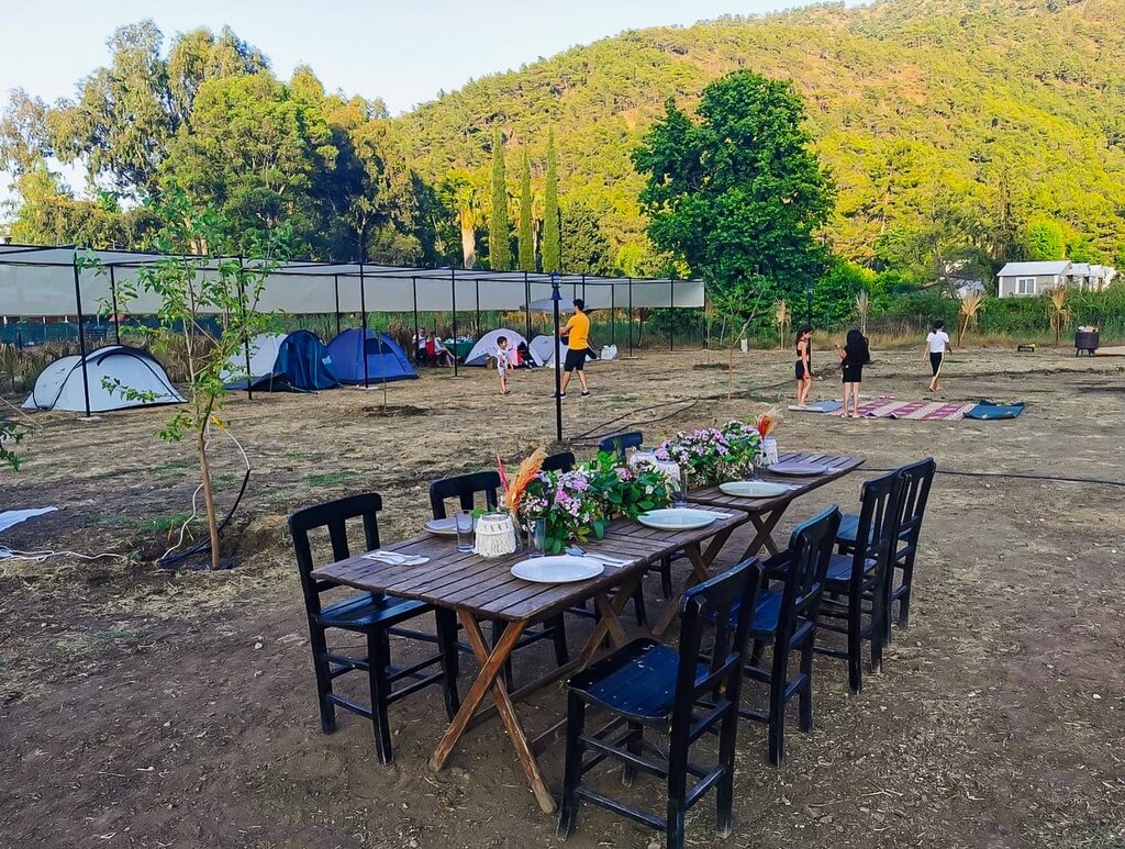 Kamp alanları Kubaba Camping Çadır Karavan, Kumluca, foto
