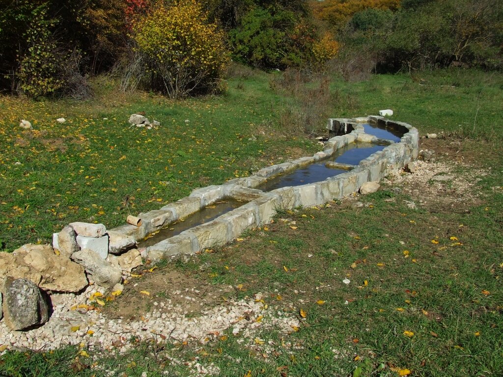 Pınar, çay Родник Джилки-чокрак, Kırım Cumhuriyeti, foto