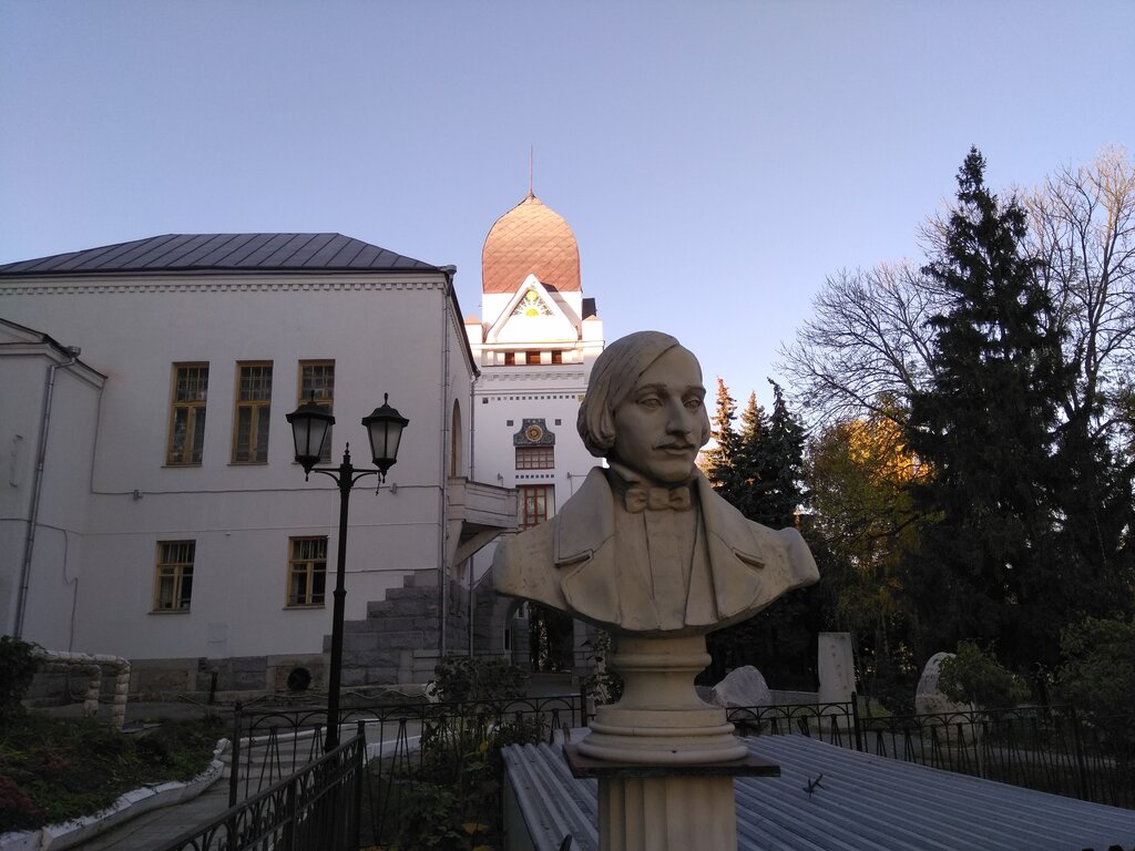 Anıt, heykel N. Gogol, Penza, foto
