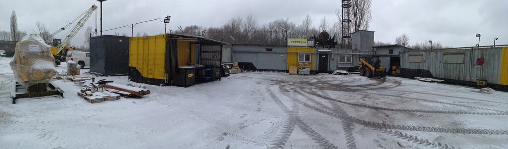 Yol yapım ekipmanları Zeppelin Russland, Jeleznogorsk, foto