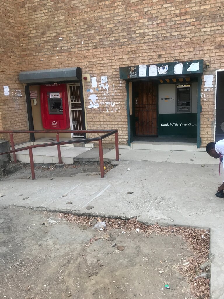 ATM'ler Investrust Bank, Lusaka, foto