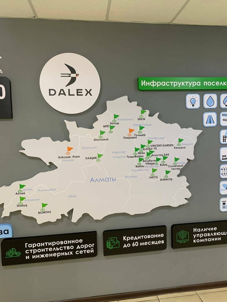 Emlak ofisi Dalex Development, Almatı, foto