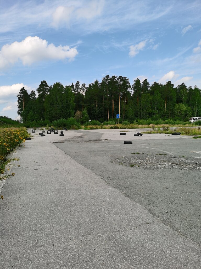 Ehliyet sınav alanı Площадка для вождения, Yekaterinburg, foto