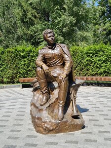 Леонид Быков (Kharkiv, Taras Shevchenko Garden), park, sokak heykeli  Harkiv'den