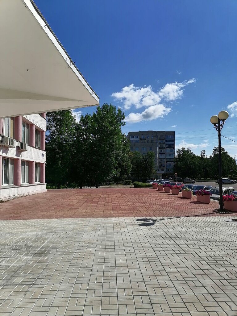 Anıt levhası, anıt taş В честь награждения Тихвина Орденом Отечественной Войны I степени, Tixvin, foto