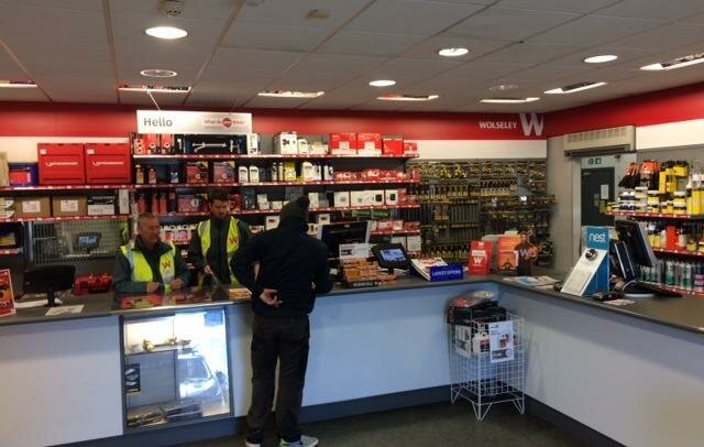 Banyo mobilyaları Wolseley Plumb & Parts, İngiltere, foto
