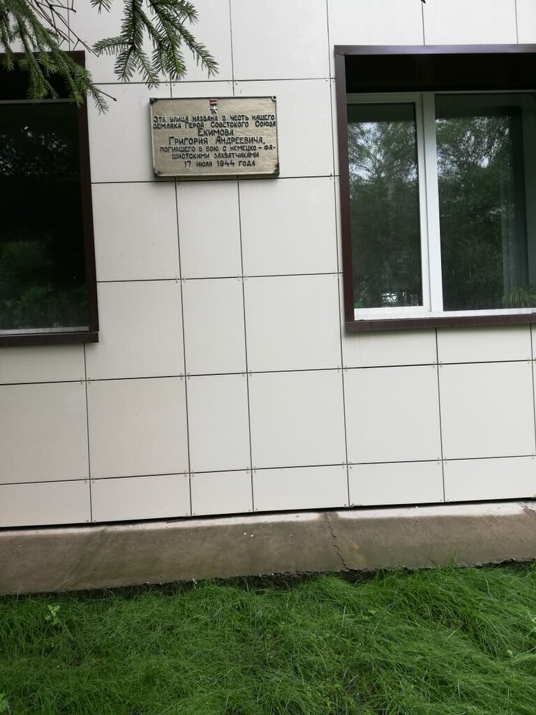 Anıt levhası, anıt taş Григорию Андреевичу Екимову, Svobodniy, foto