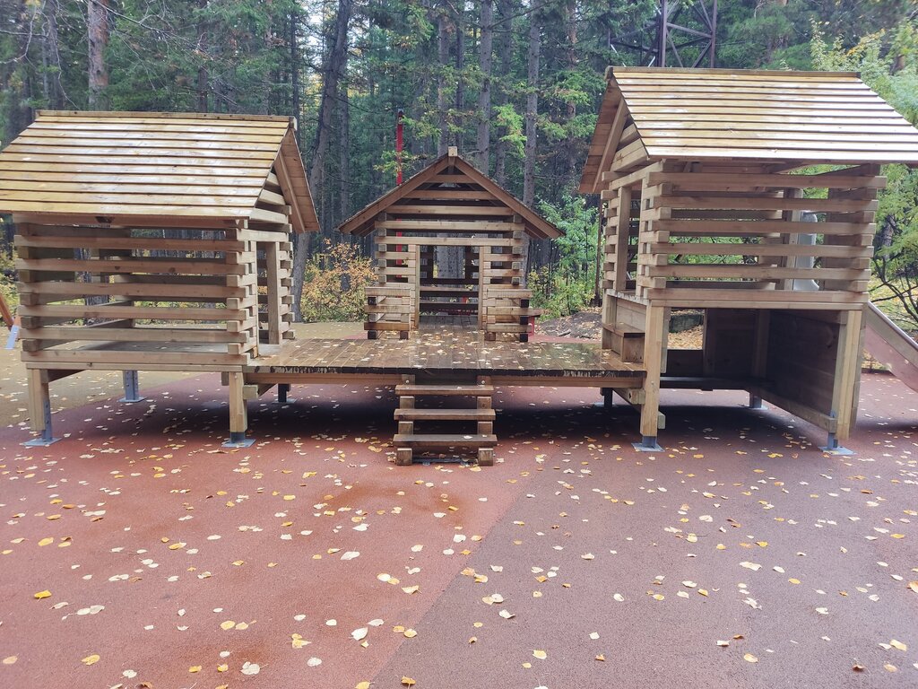 Oyun alanı Playground, Lensk, foto