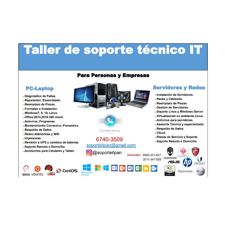 Telefon tamir servisi SoporteITPAN, Dünya, foto