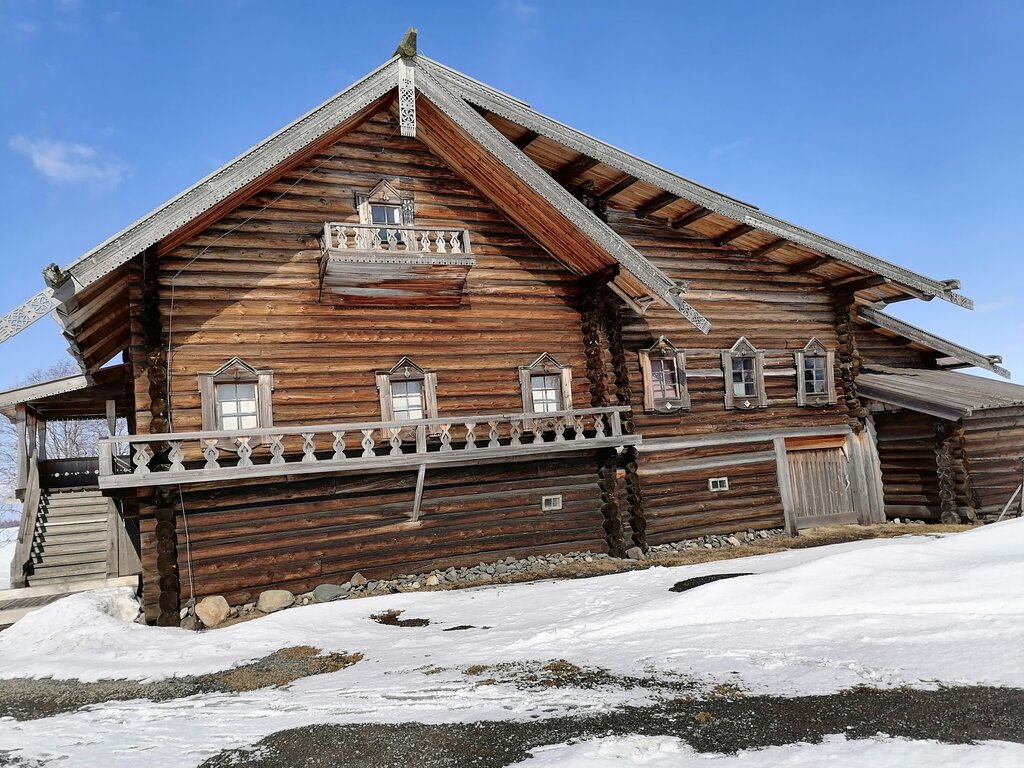 Turistik yerler Баня из деревни Усть-Яндома, Karelya, foto