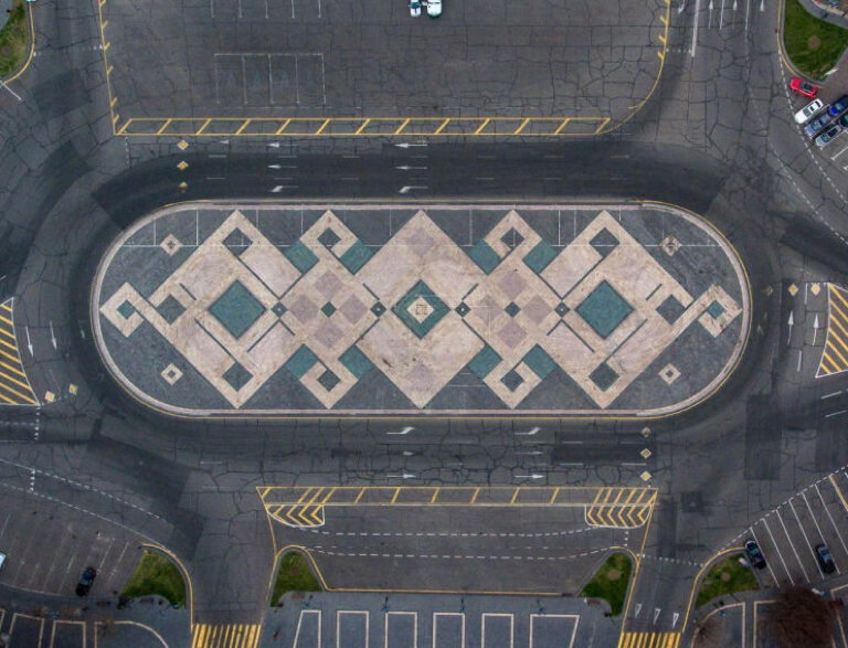 Turistik yerler Mozaik Halı, Erivan, foto