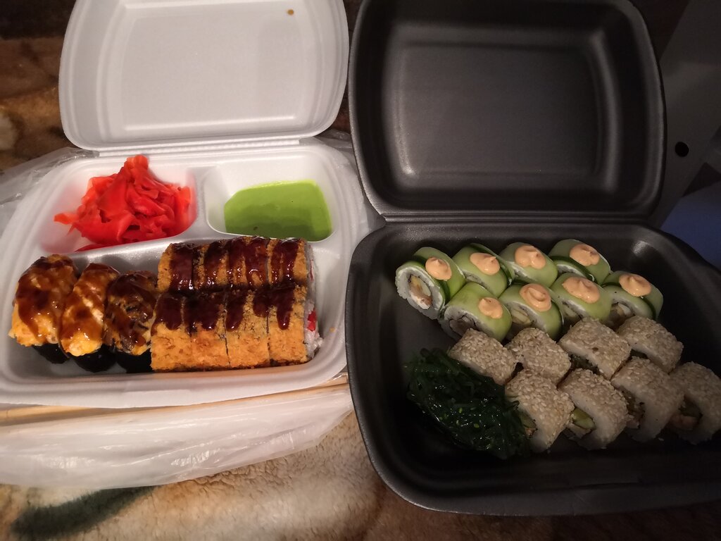 Suşi restoranı Maybe, sushi?, Liubertsy, foto