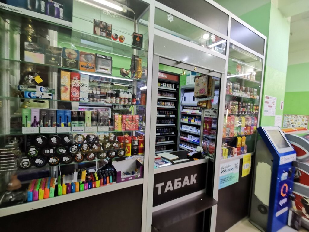 Tütün, sigara mağazaları Табак, Moskova, foto