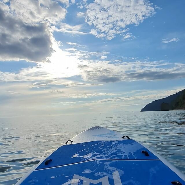Kürek sörfü Sup kayak, Krasnodarski krayı, foto