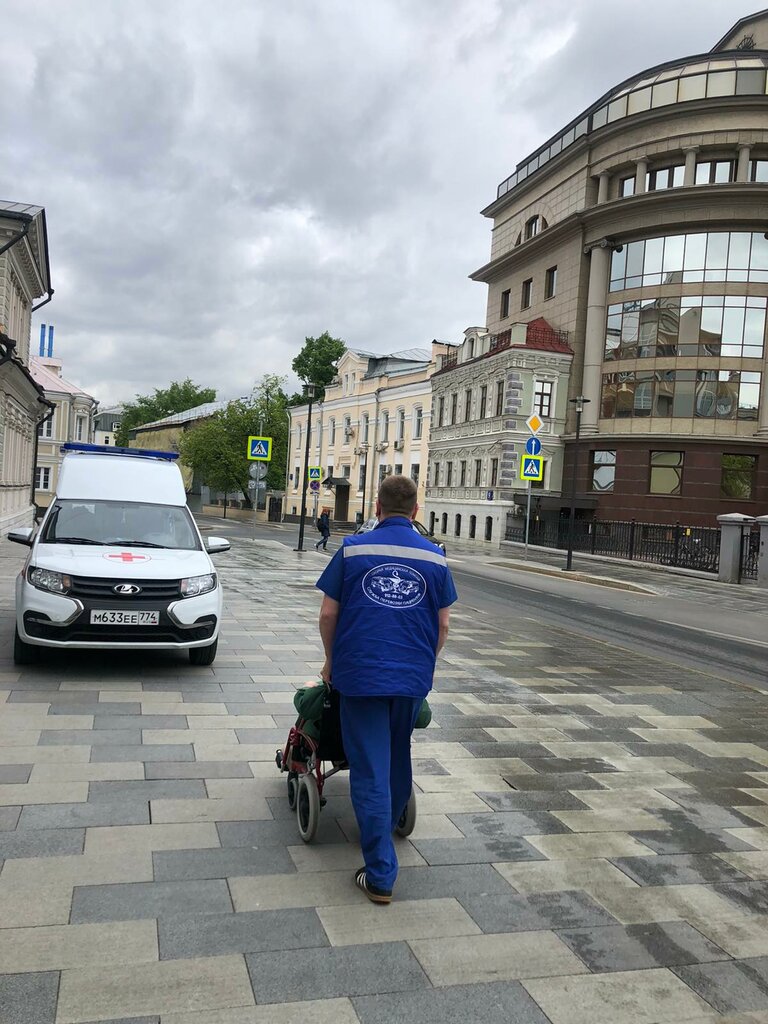 Hasta nakli Sluzhba perevozki pacientov, Moskova, foto