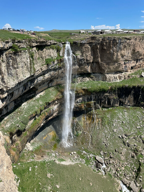 Şelale Водопад Итлятляр, Dağıstan, foto