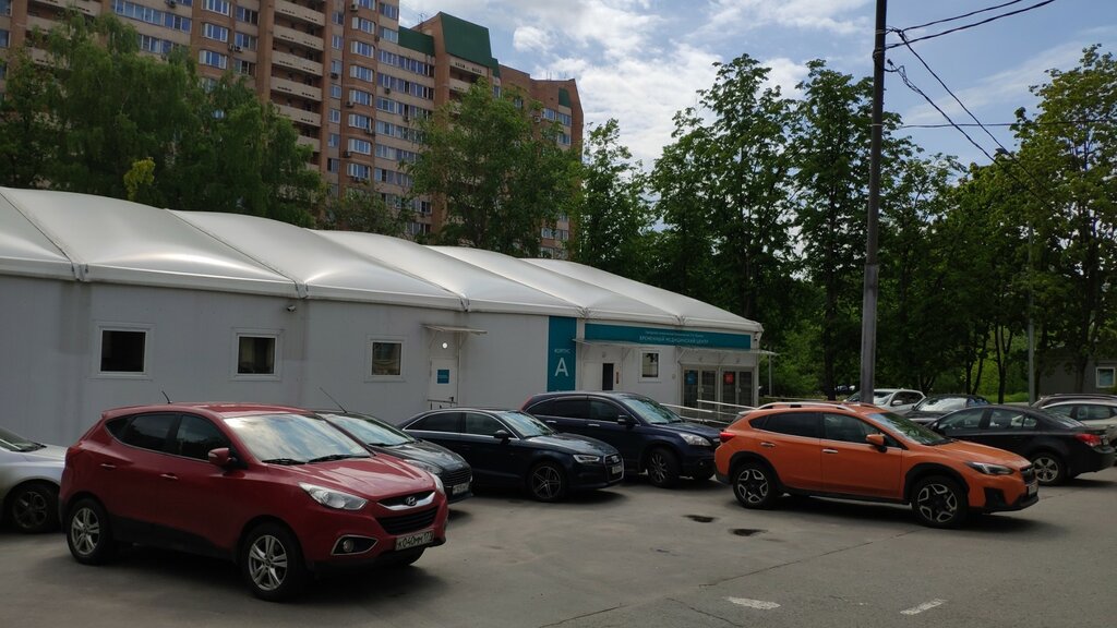 Tıp merkezleri ve klinikler Temporary COVID-19 Hospital, building A, Moskova, foto