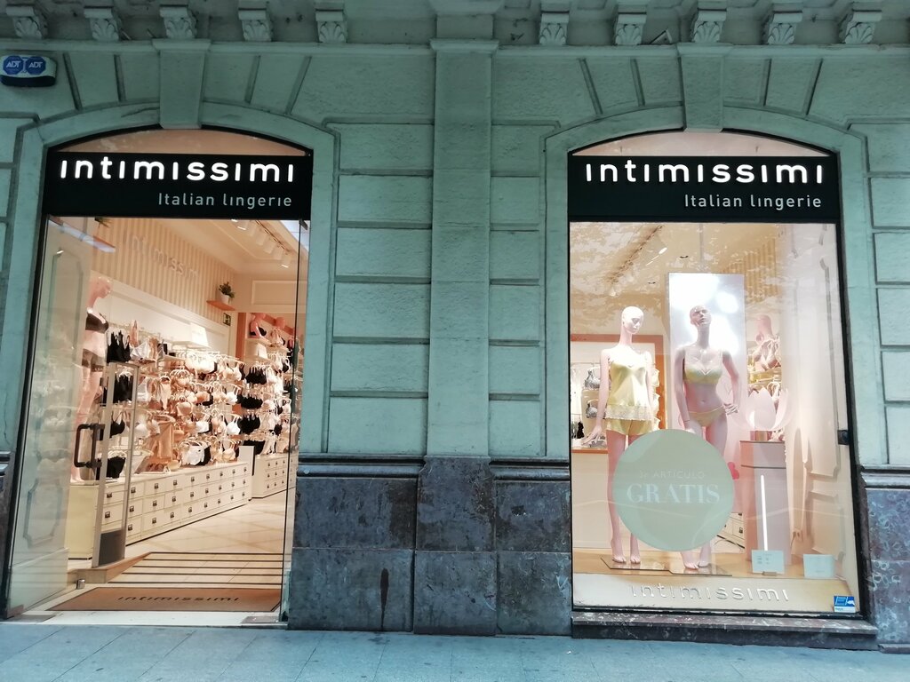Giyim mağazası Intimissimi, Bilbao, foto