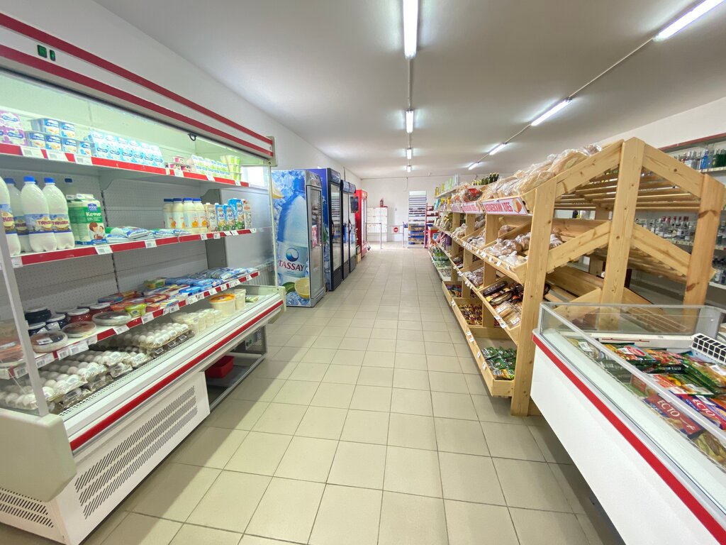 Süpermarket Mahambet, Batı Kazakistan eyaleti, foto