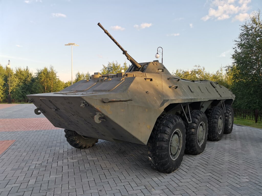 Teknoloji anıtı БТР-70, Gubkinski, foto