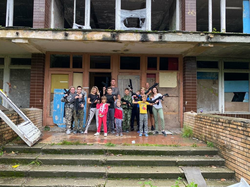 Strikeball Страйкбольный полигон Юность, Moskova, foto