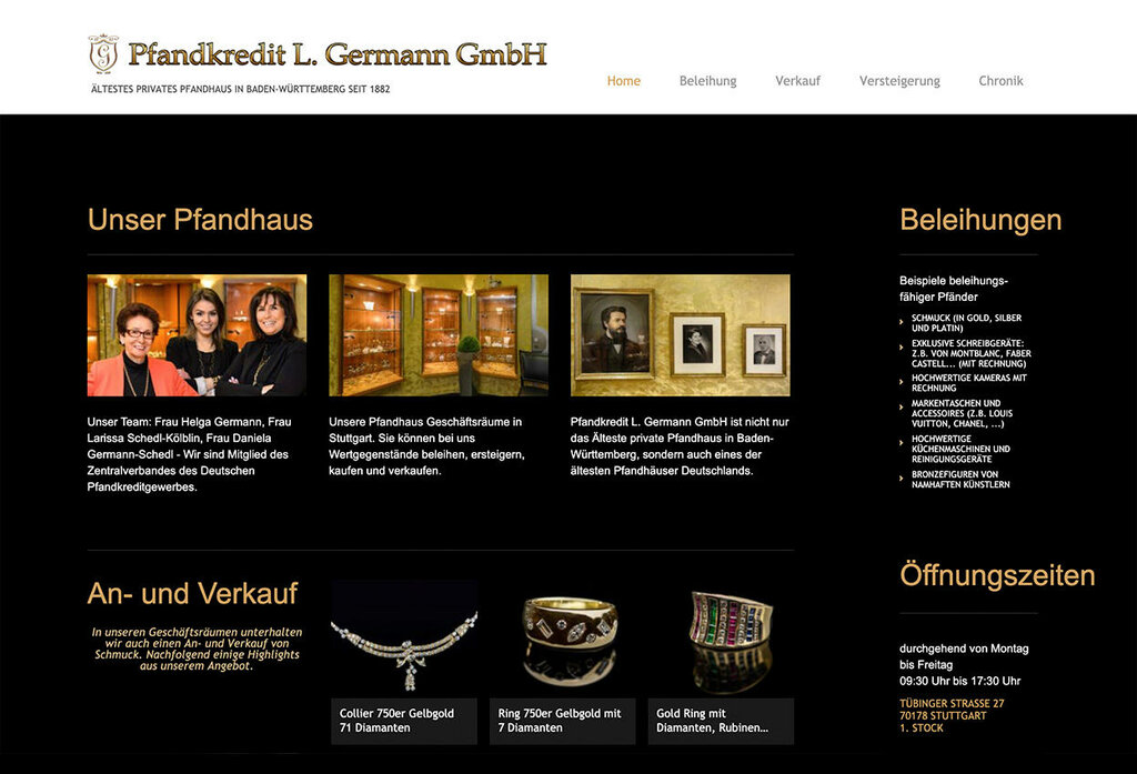 Rehincilik Pfandkredit L. Germann GmbH, Stuttgart, foto
