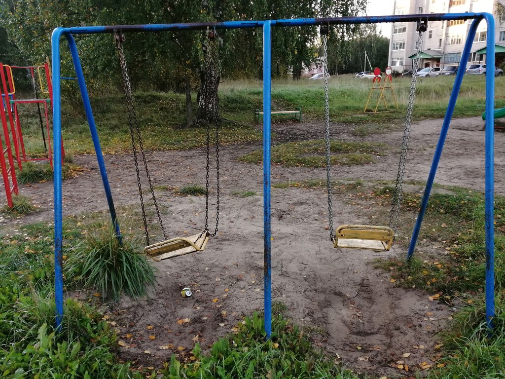 Oyun alanı Playground, Vologodskaya oblastı, foto