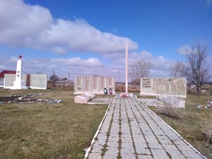 Мемориал воинам и труженикам Великой Отечественной войны (Kurgan Region, Makushinskiy Municipal District, selo Obutkovskoye), anıt, heykel  Kurganskaya oblastından