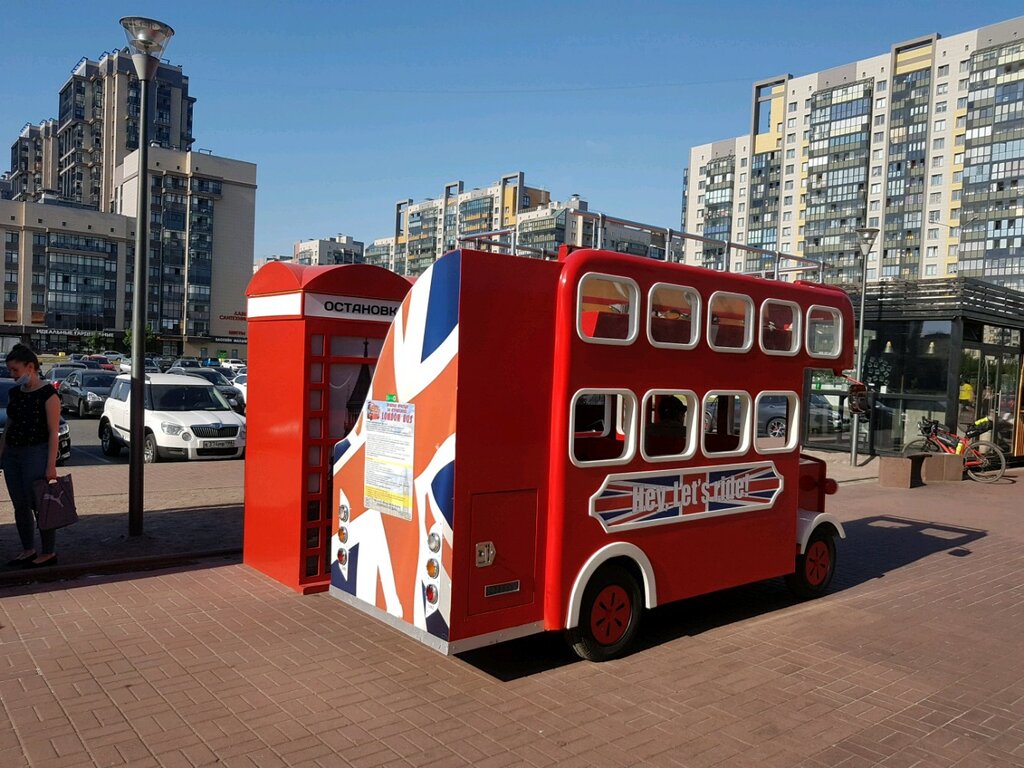 Atraksiyon London Bus, Saint‑Petersburg, foto