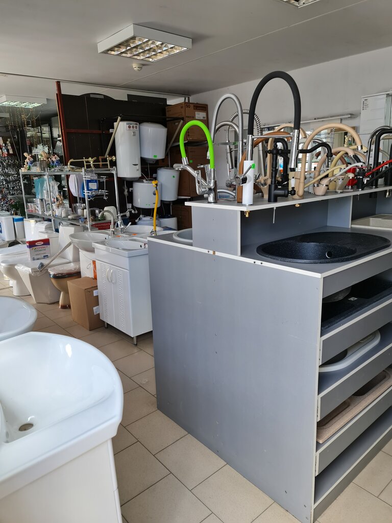 Banyo ve klozet mağazaları Santex-Standart, Şahty, foto