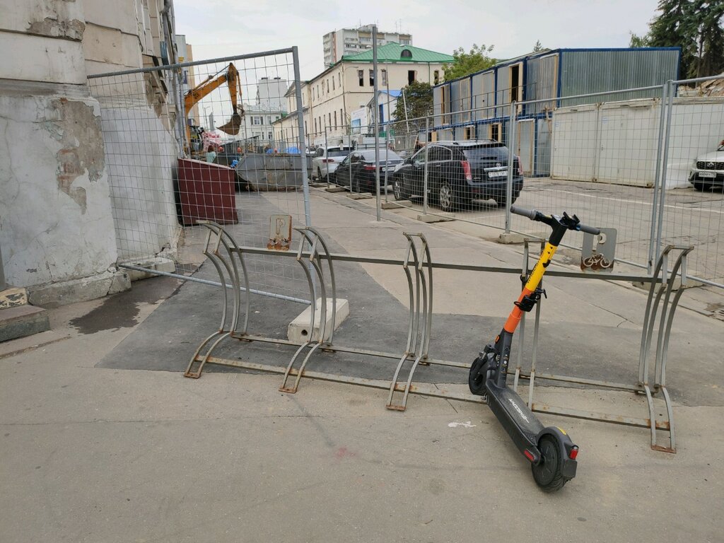 Bisiklet park yerleri Велопарковка, Moskova, foto